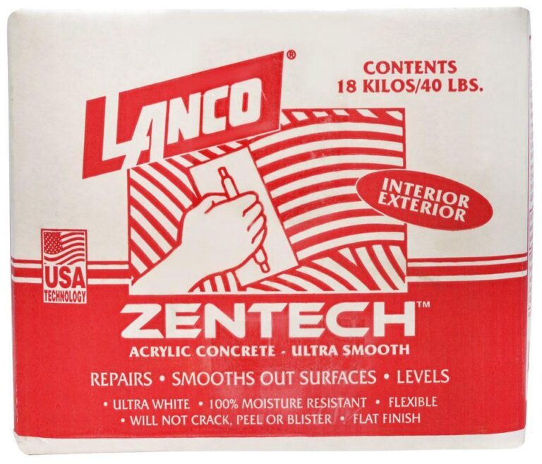 Masilla para exterior Zentech Lanco | Tonos y Colores